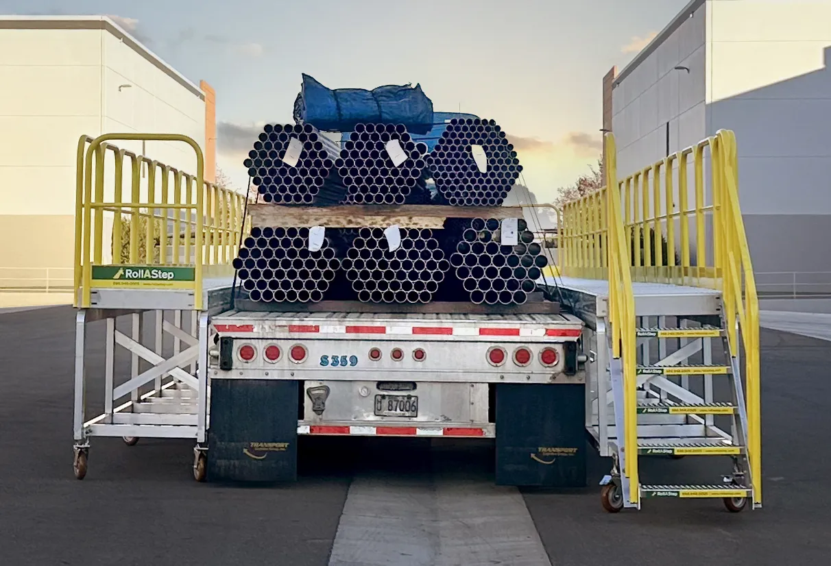 Mobile Work Platform and Rolling Stairs - RollaStep